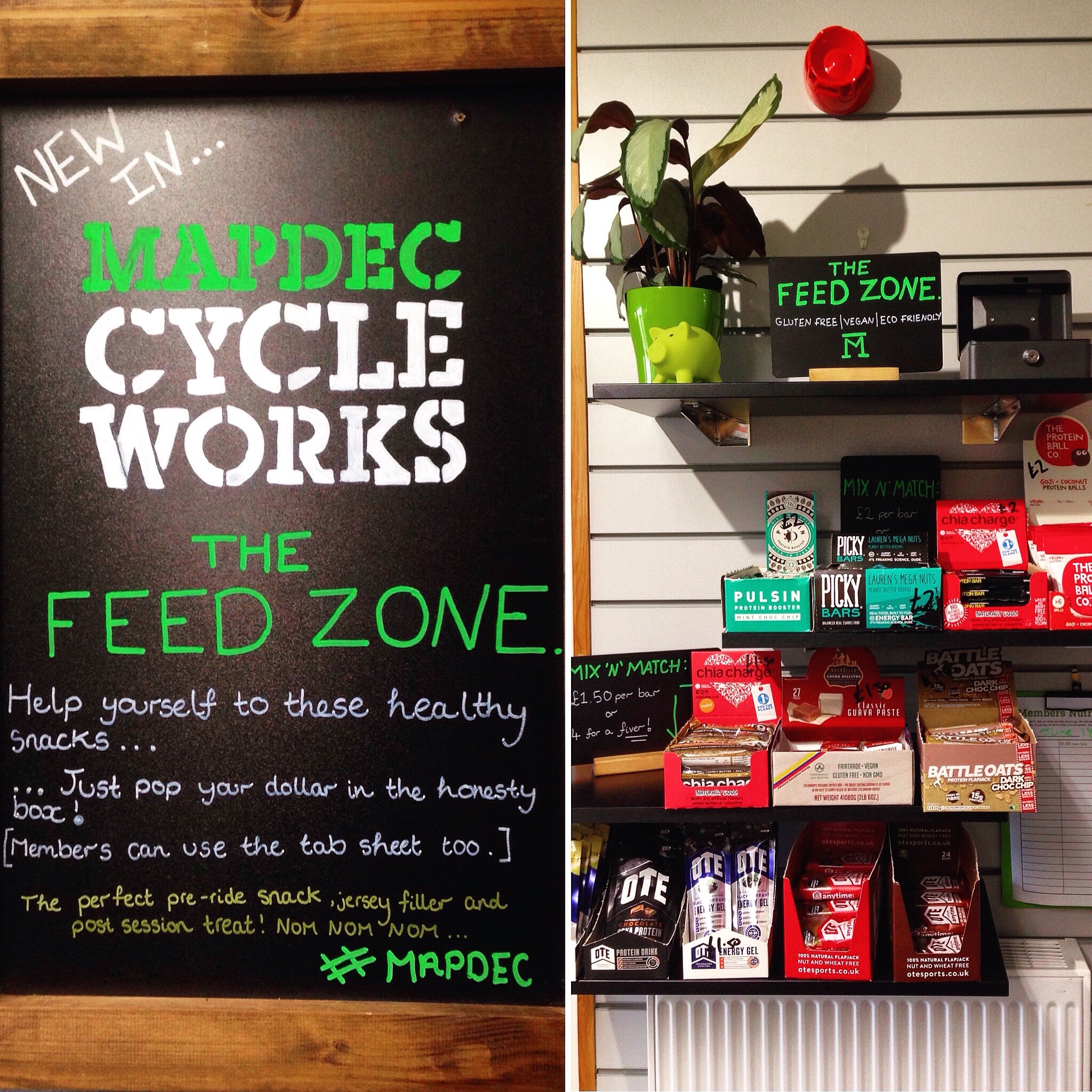 Welcome to The Feed Zone – Mapdec Cycle Works
