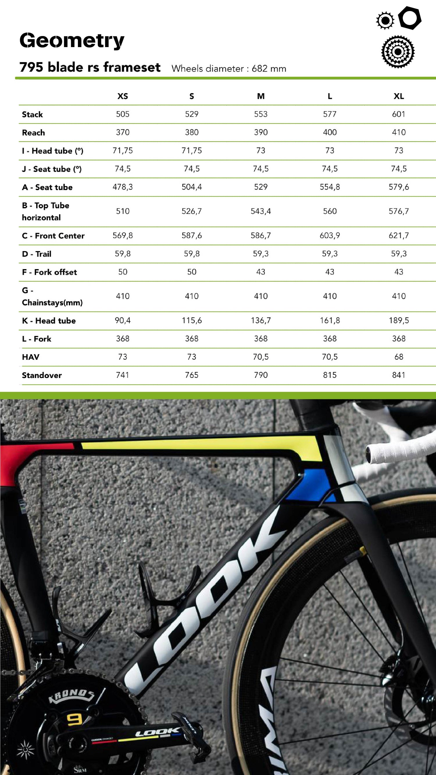 LOOK 795 Blade RS – Mapdec Cycle Works